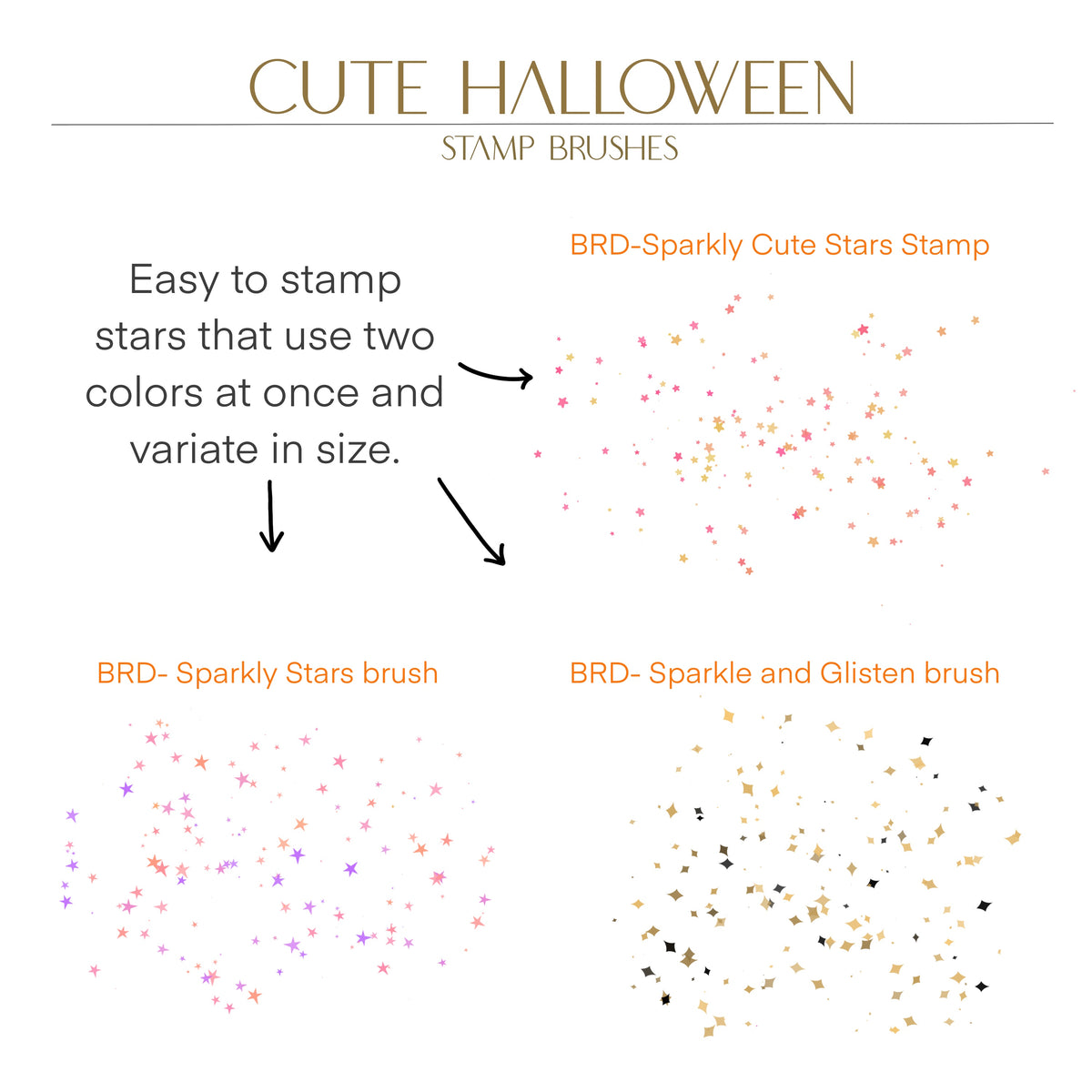 Cute Halloween Procreate Brush Stamps – Blush River Design