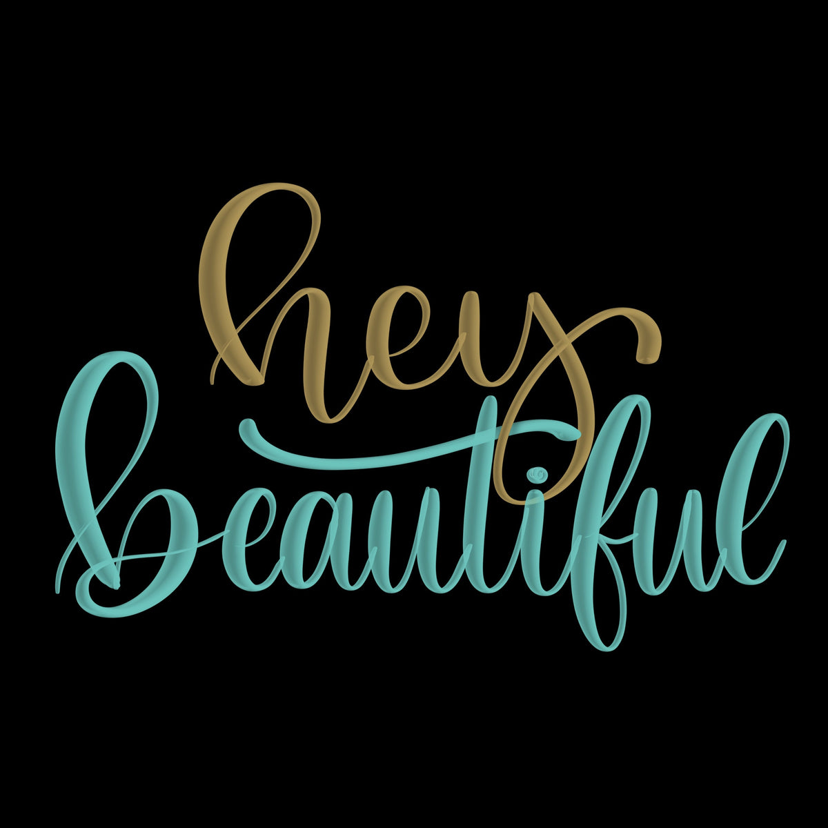 Illuminated Script Procreate Brush – Blush River Design
