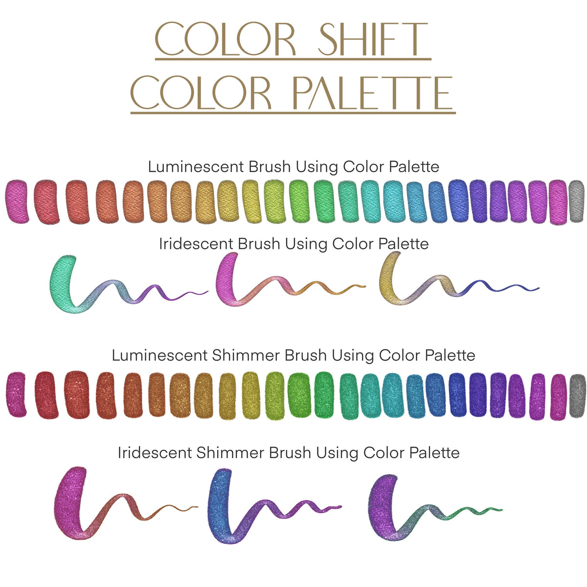 Color Shift Watercolor Procreate Brushes – Blush River Design